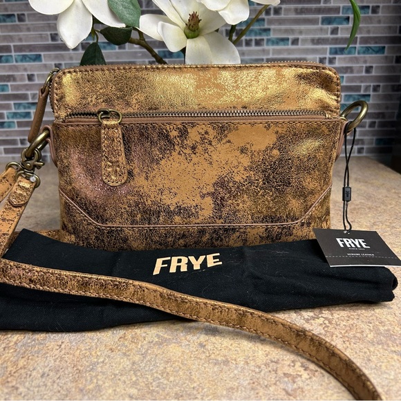 Frye | Bags | Nwt Frye Melissa Metallic Crossbody Purse | Poshmark